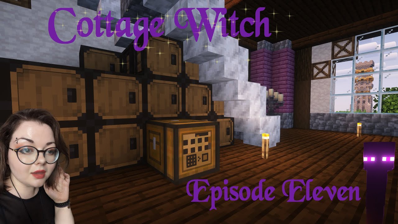 Cottage Witch Minecraft ~ Episode Eleven ~ It's all CONNECTED - YouTube