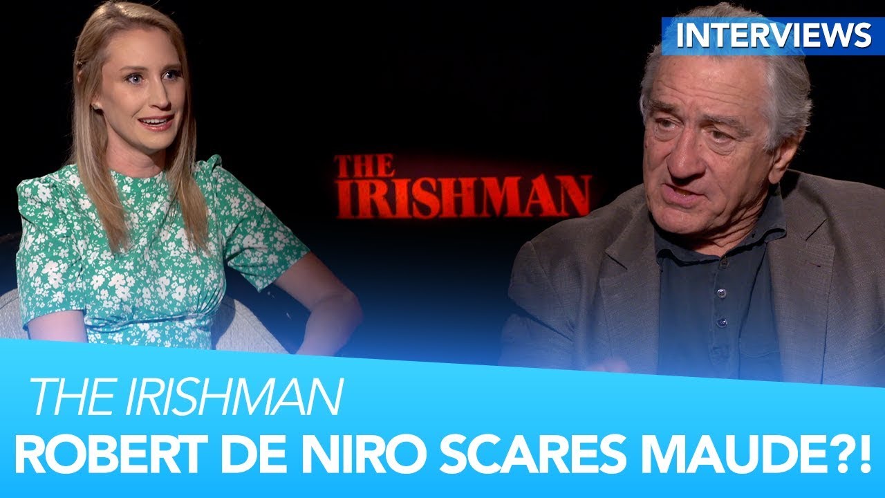 Robert De Niro SCARES Maude?! | Celebrity Interviews - YouTube