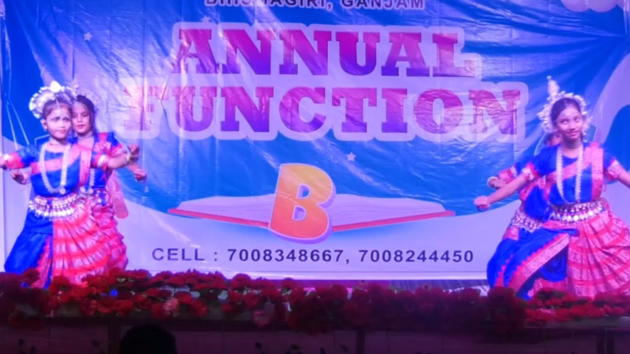 Odishi Dance ll Annual Function ll Prayas international school ll - YouTube