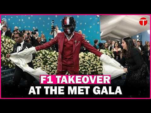 Damson Idris stuns at Met Gala 2025 with dramatic F1 movie-inspired Tommy Hilfiger transformation