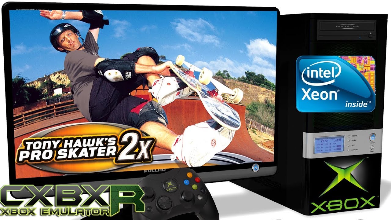 CXBX-R v0.1 [Xbox Original] - Tony Hawk’s Pro Skater 2X [60FPS-Gameplay ...