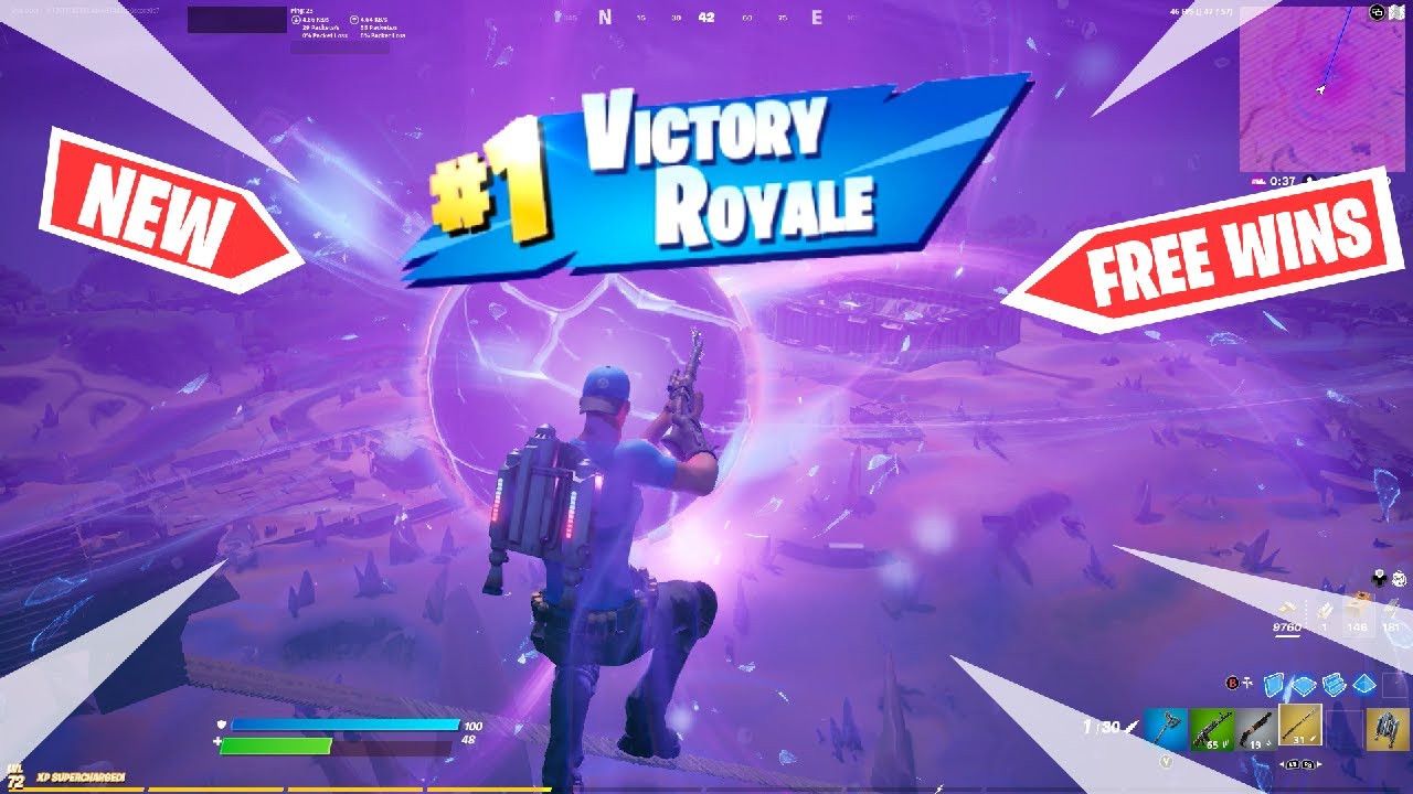 How to get free wins in Fortnite - YouTube