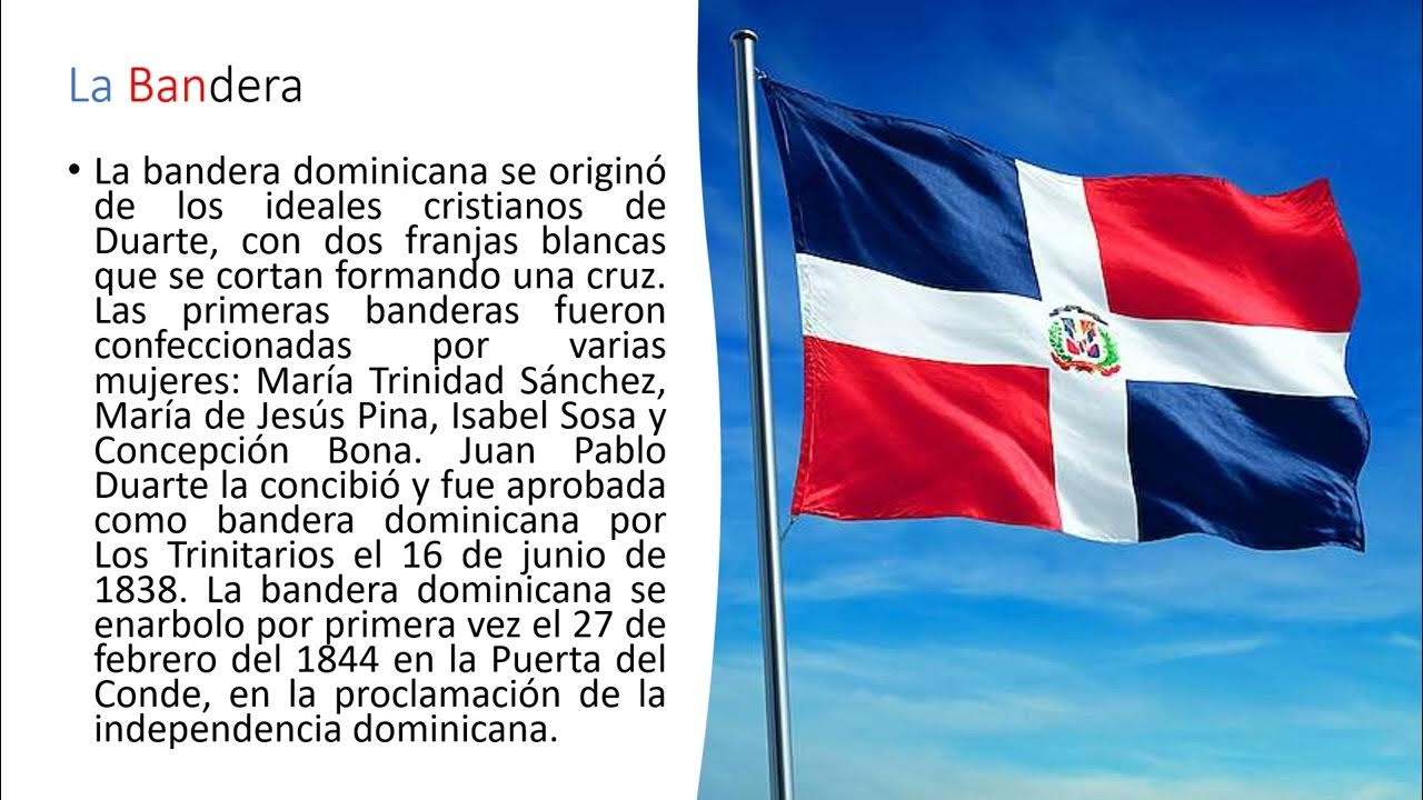 Los Símbolos Patrios Dominicanos - YouTube