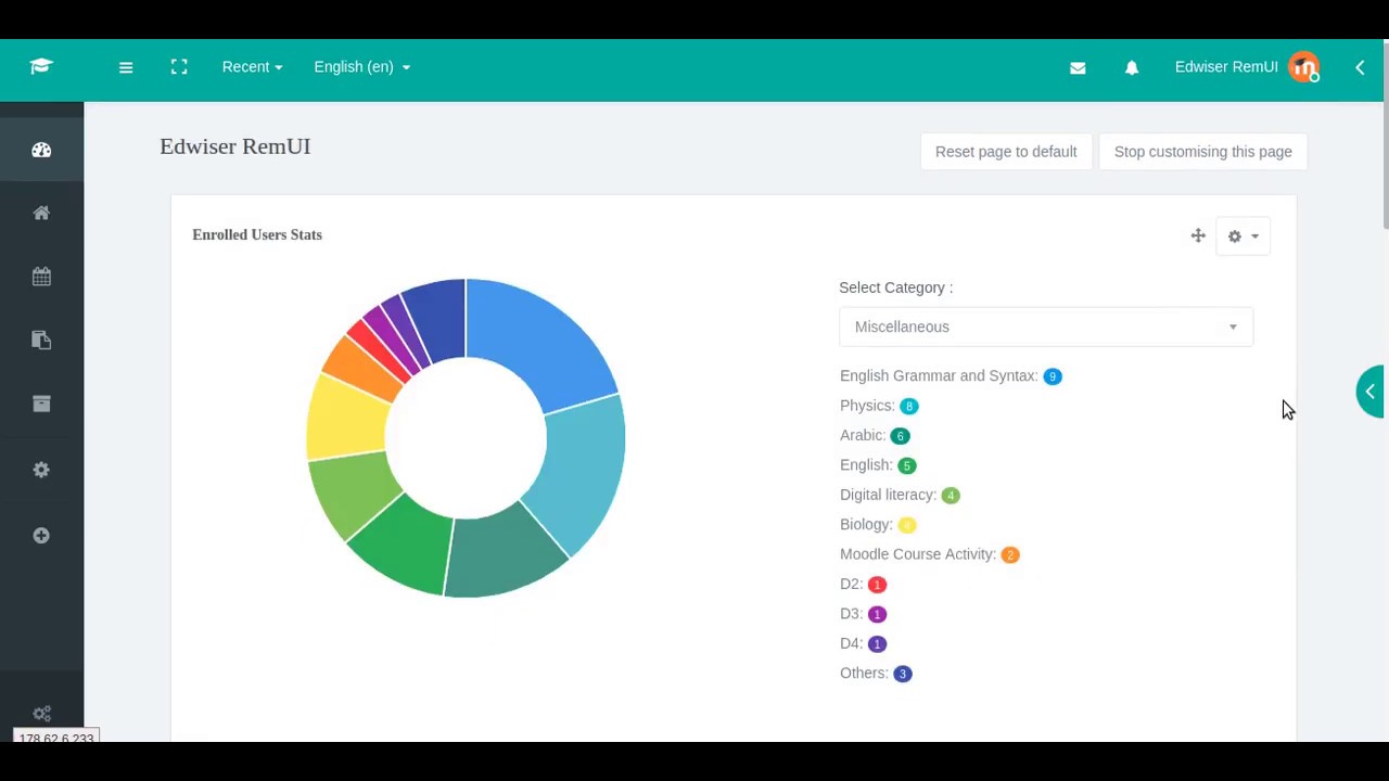 Edwiser RemUI Theme for Moodle with Drag and Drop Functionality - YouTube