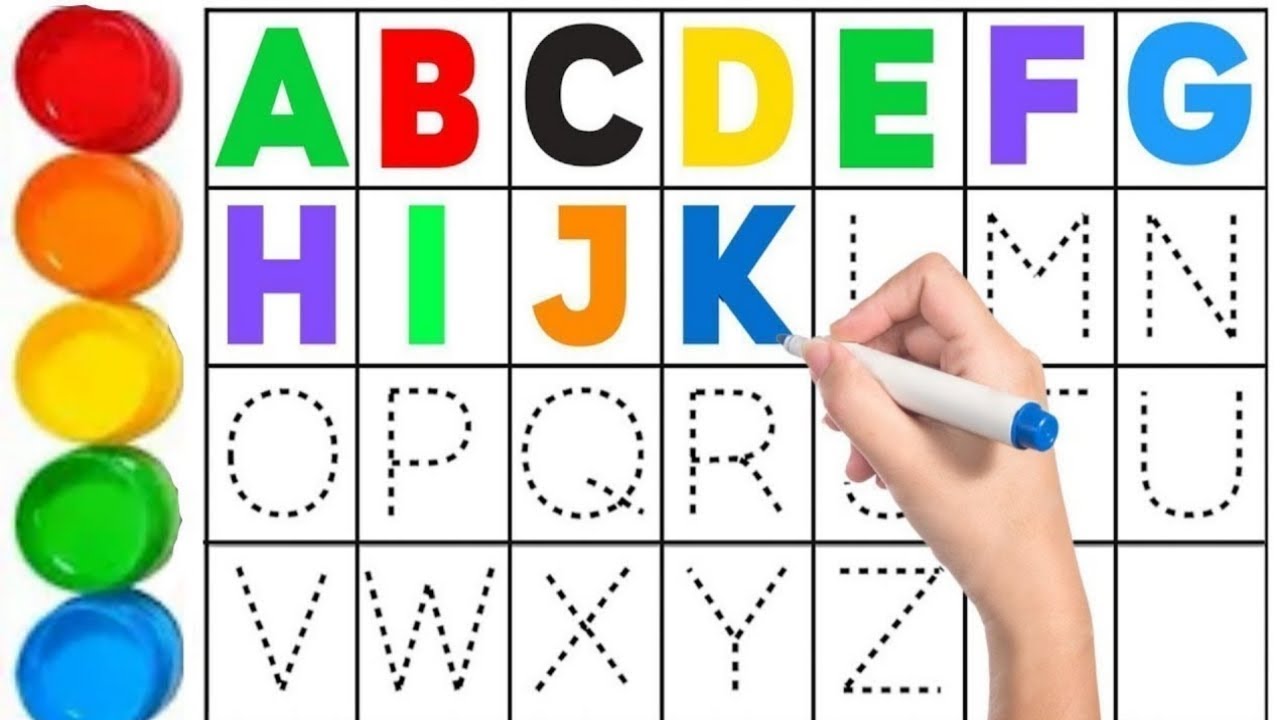 ABC Writing Collection along the Dotted Line for Toddlers & Kids ...