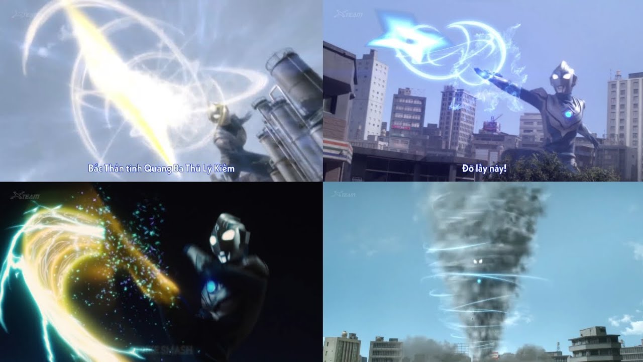 Ultraman Fuma All Technique - YouTube