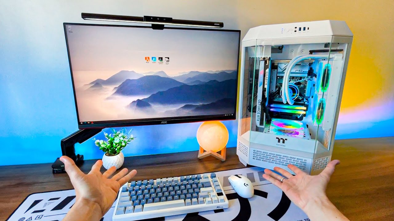 PC GAMER COMPLETO MELHOR E MAIS BONITO DE TODOS! - YouTube