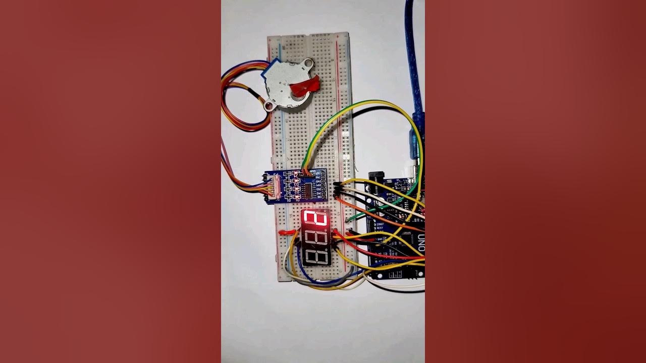 Step motor with Arduino #arduino #subscribe #stepmotor - YouTube