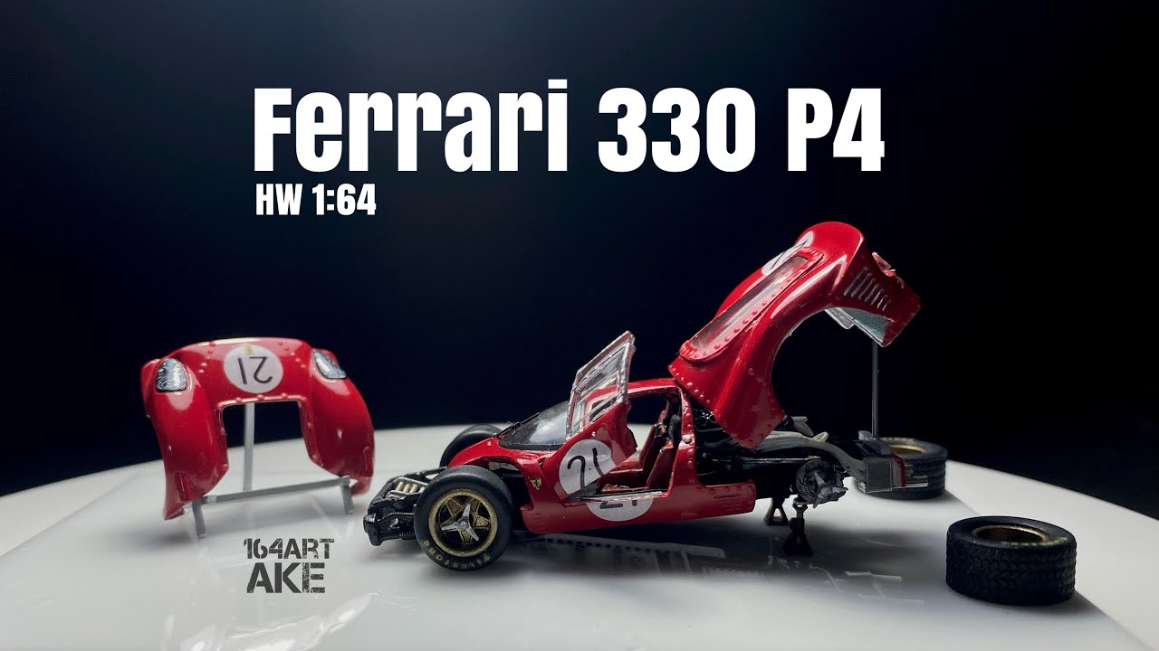 Ferrari 330 P4 fully Custom 1:64 Hotwheel - YouTube