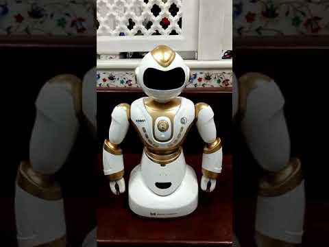 Greeting Robot for Reception - YouTube