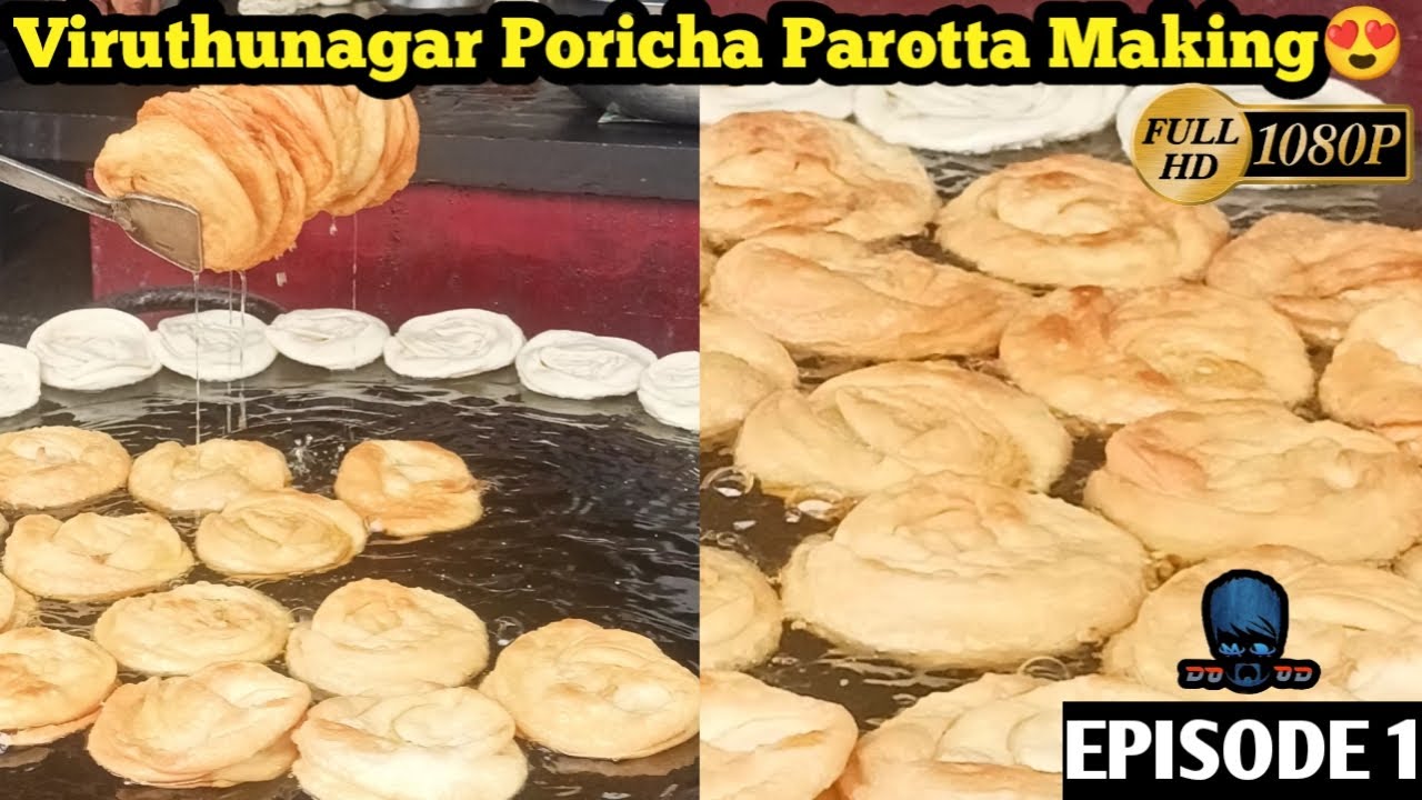 💥🤩Viruthunagar Poricha Parotta Making🥵Asan Hotel🥳Epi 1⁉️|#shorts #food ...