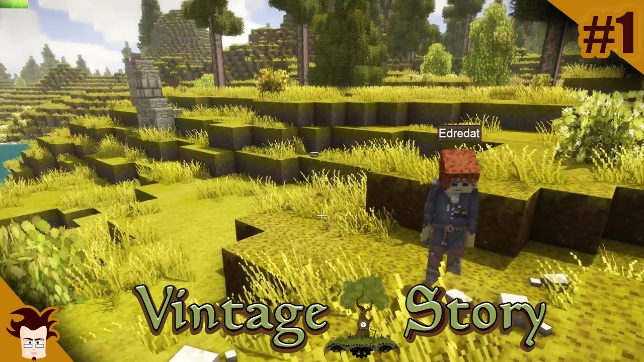 VINTAGE STORY Ep1 - Découverte en coop - YouTube