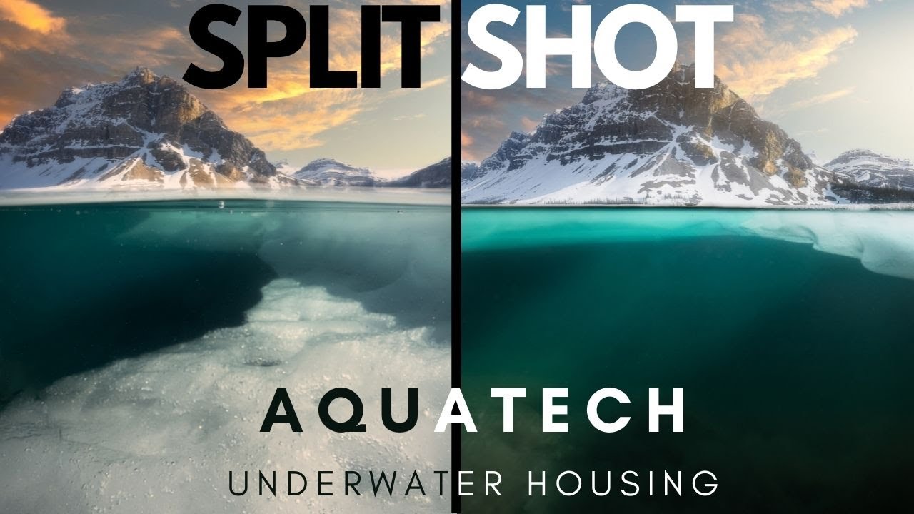 How to get a Underwater Split shot using the Aquatech housing - YouTube