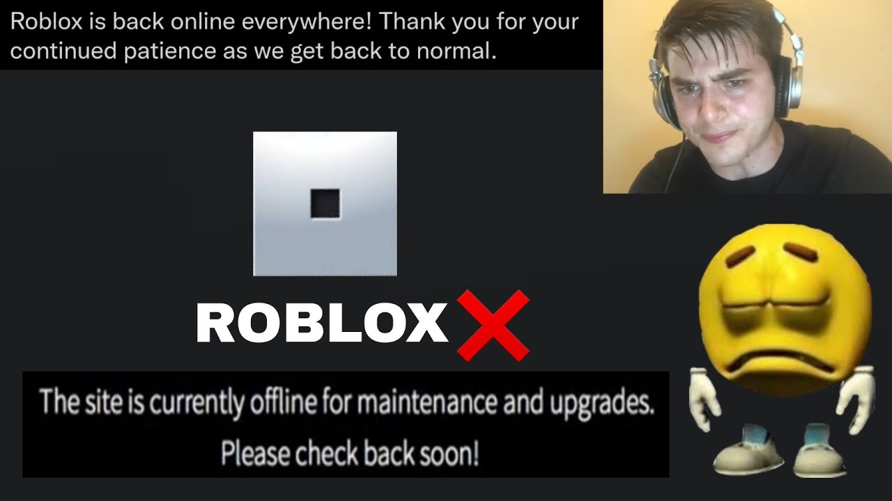 roblox maintenance - YouTube