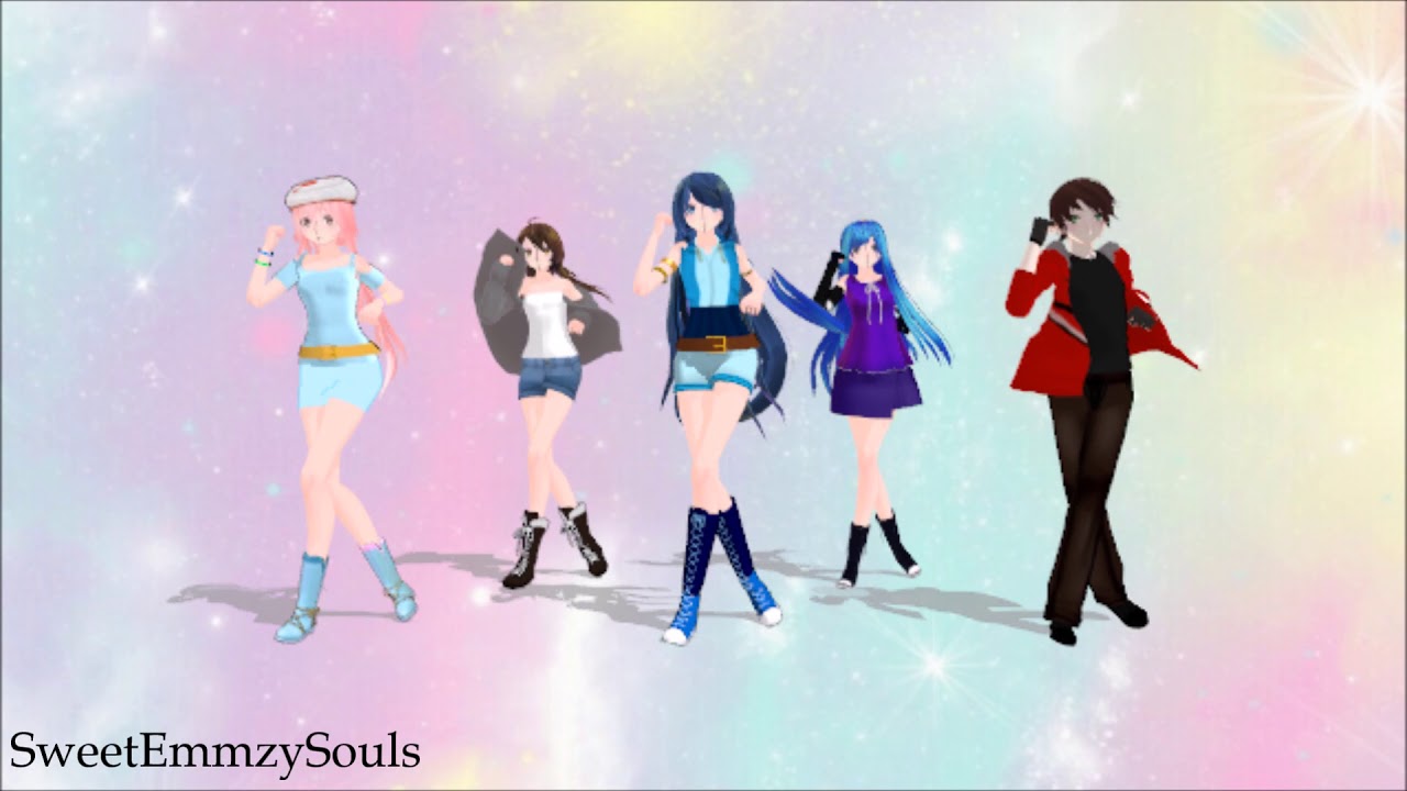 MMD ~ The Krew ~ Troublemaker (Versions) - YouTube