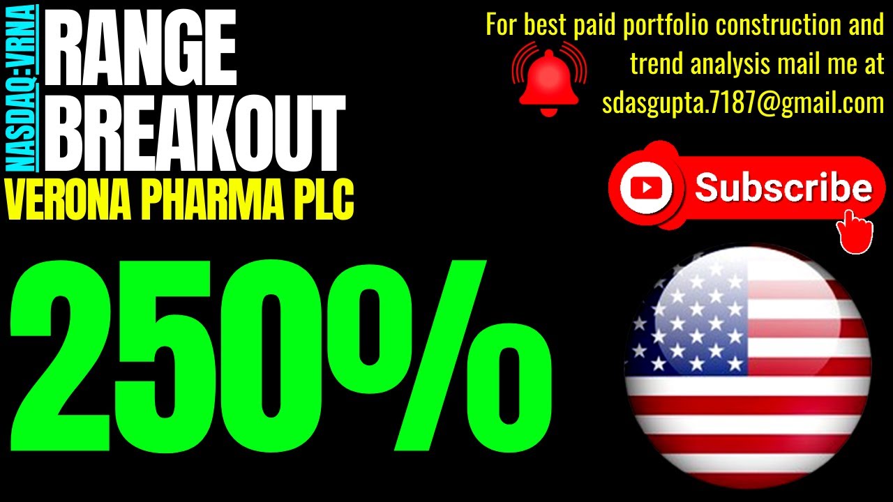 VERONA PHARMA PLC RANGE BREAKOUT | VRNA STOCK - YouTube