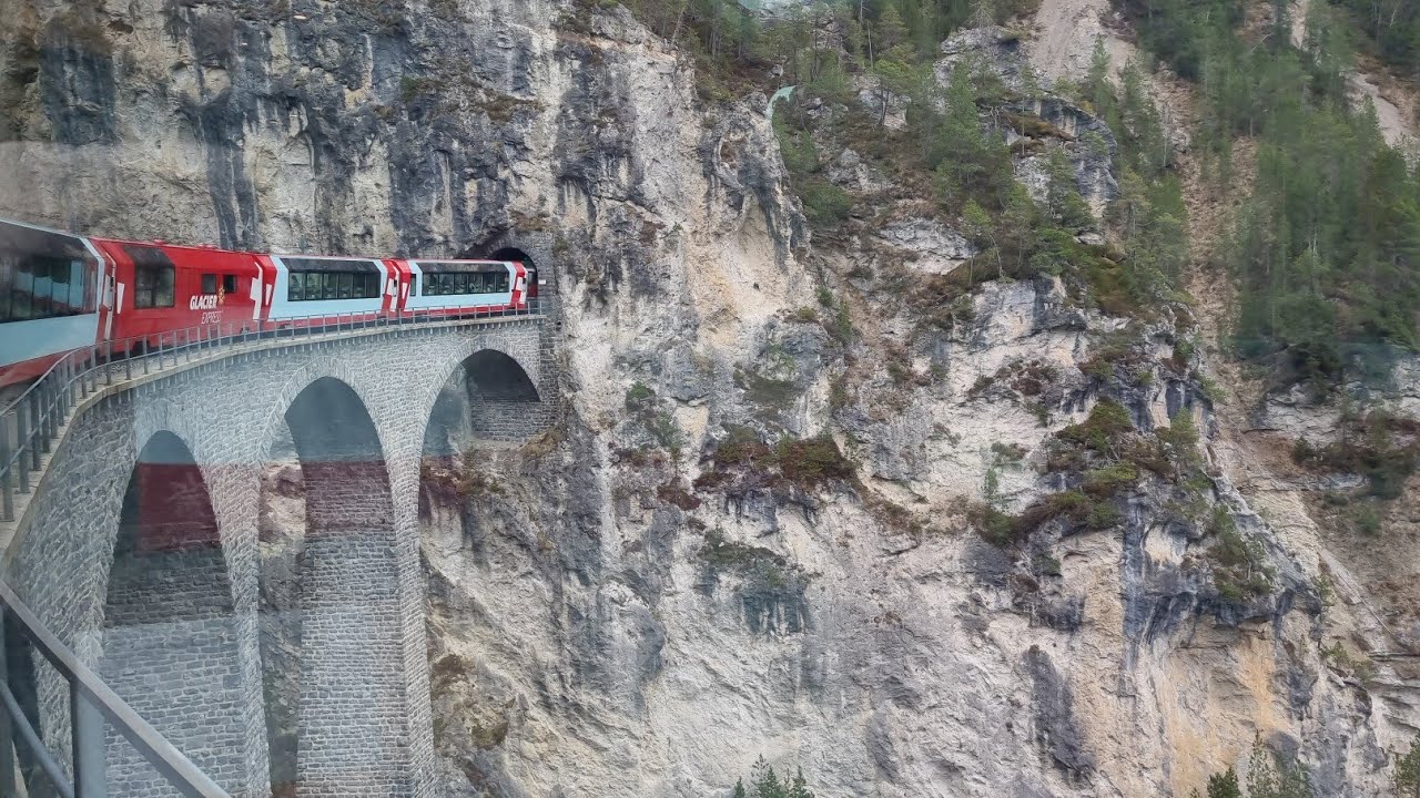 GLASS TRAIN | GLACIER EXPRESS | 2ND CLASS | SWISS TRAVEL PASS ...