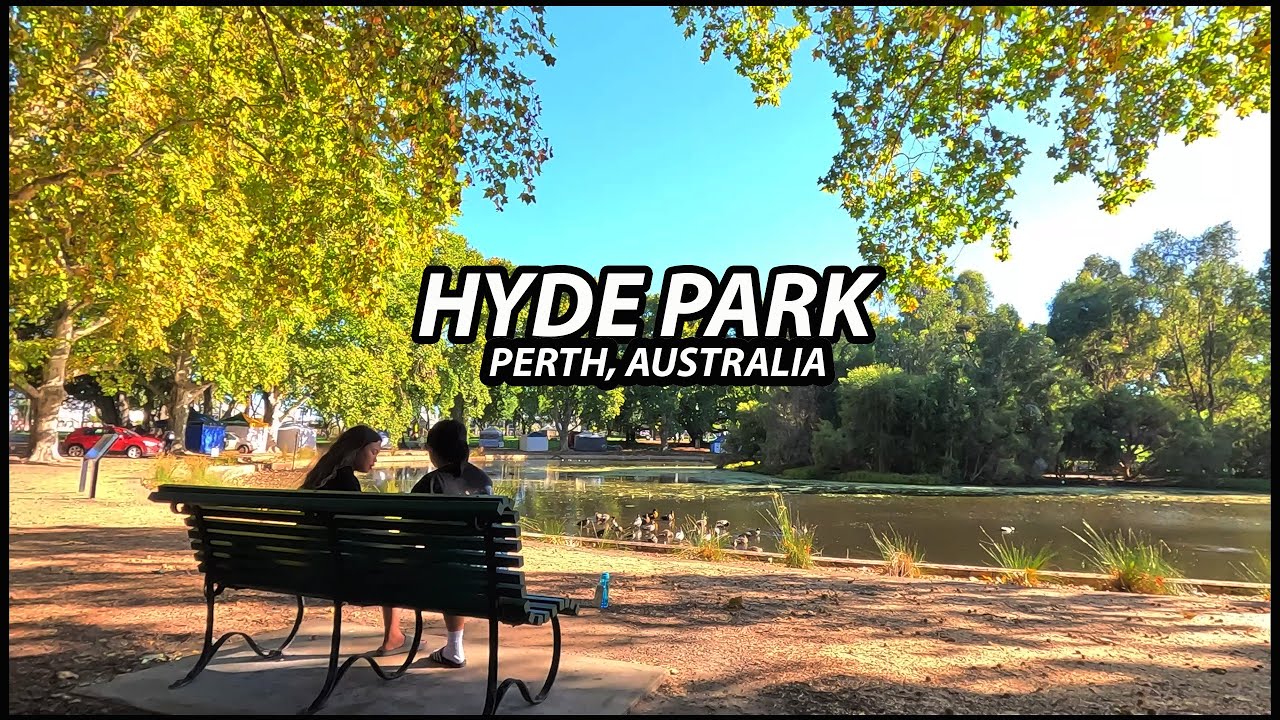 HYDE PARK (Perth, Australia) - Very Attractive Park with Huge London ...