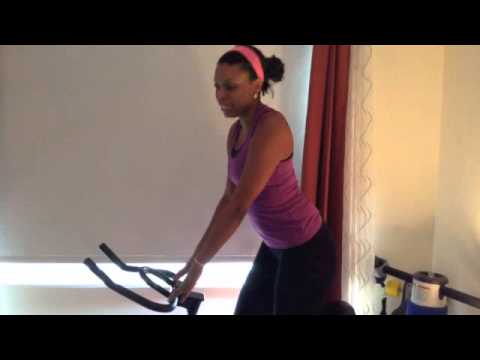Proper Form on a Spin Bike NMFIT - YouTube