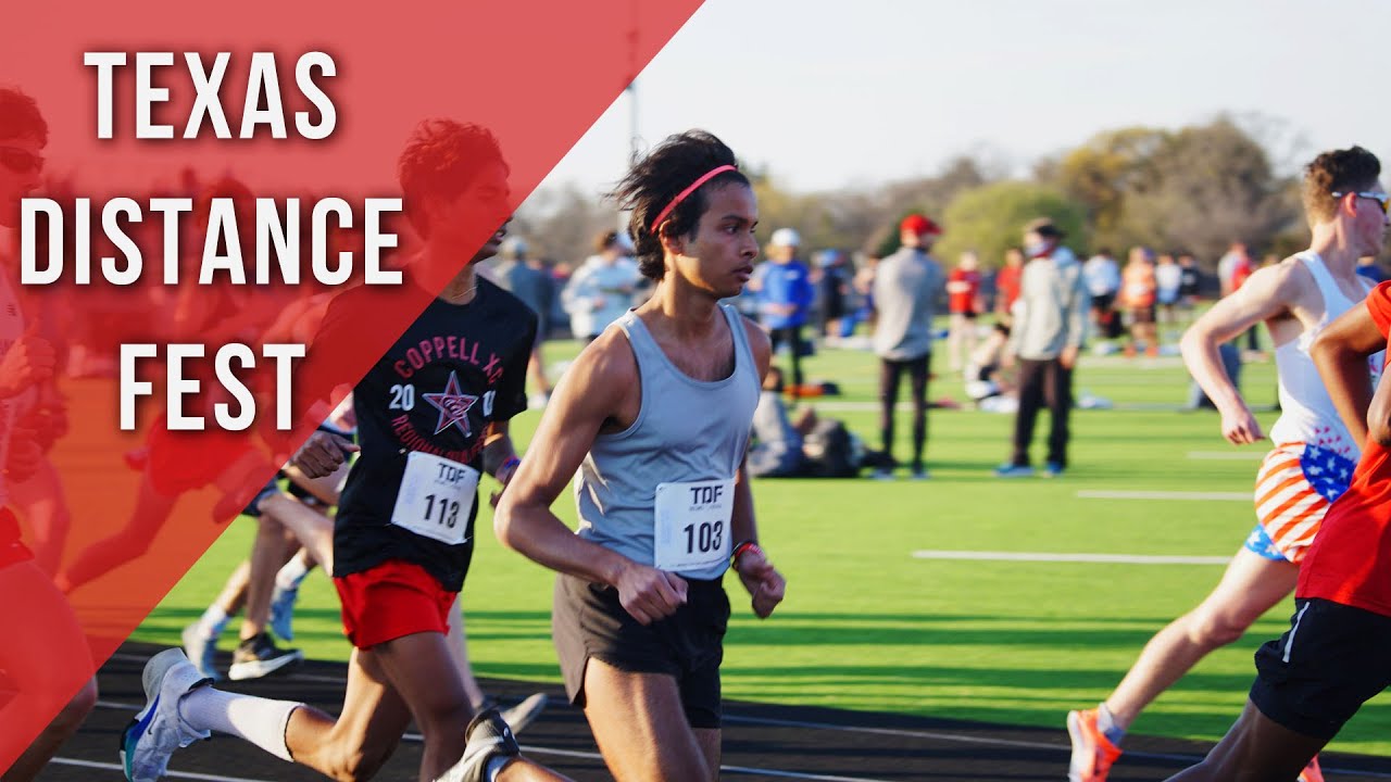 First 5K on the Track | TEXAS DISTANCE FESTIVAL 2021 - YouTube