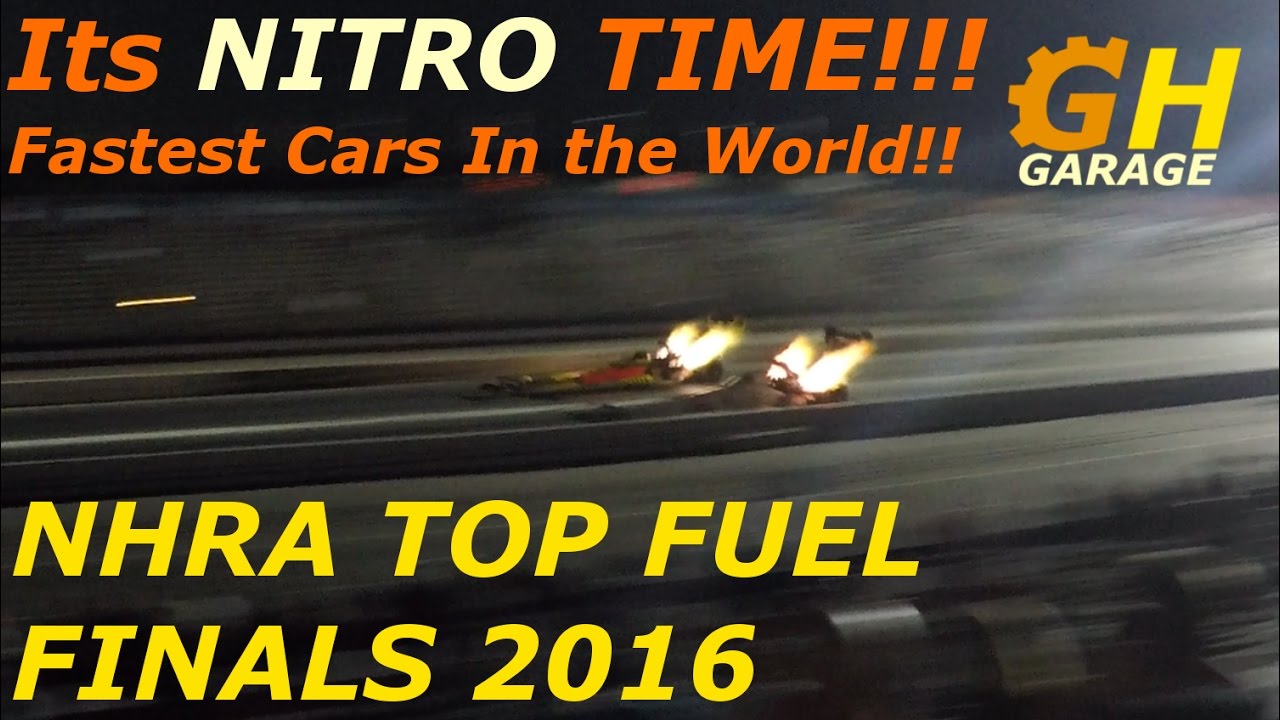 NITRO TIME!!! NHRA Finals 2016 - YouTube