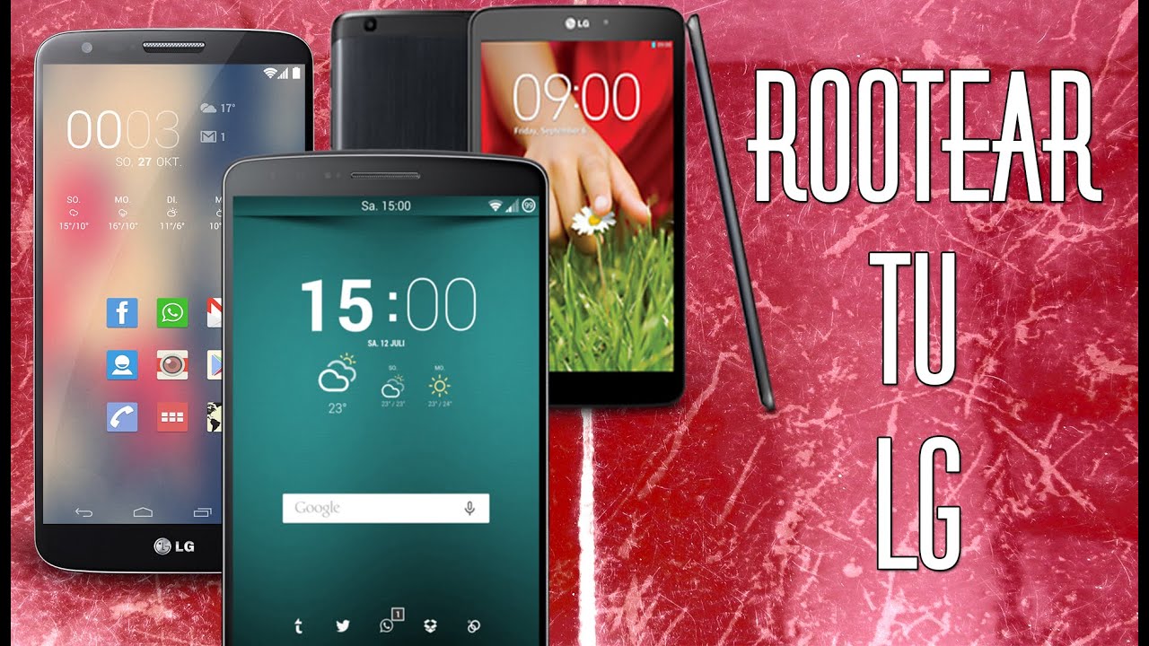 Conseguir permisos ROOT en tu LG (varios modelos) - YouTube