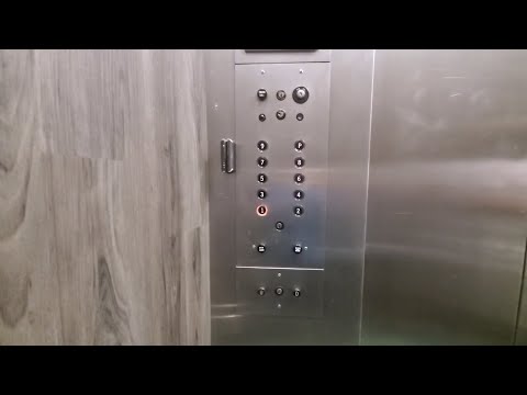 Beautiful OTIS Lexan Traction Elevators @ Quality INN Boardwalk, Ocean City, MD