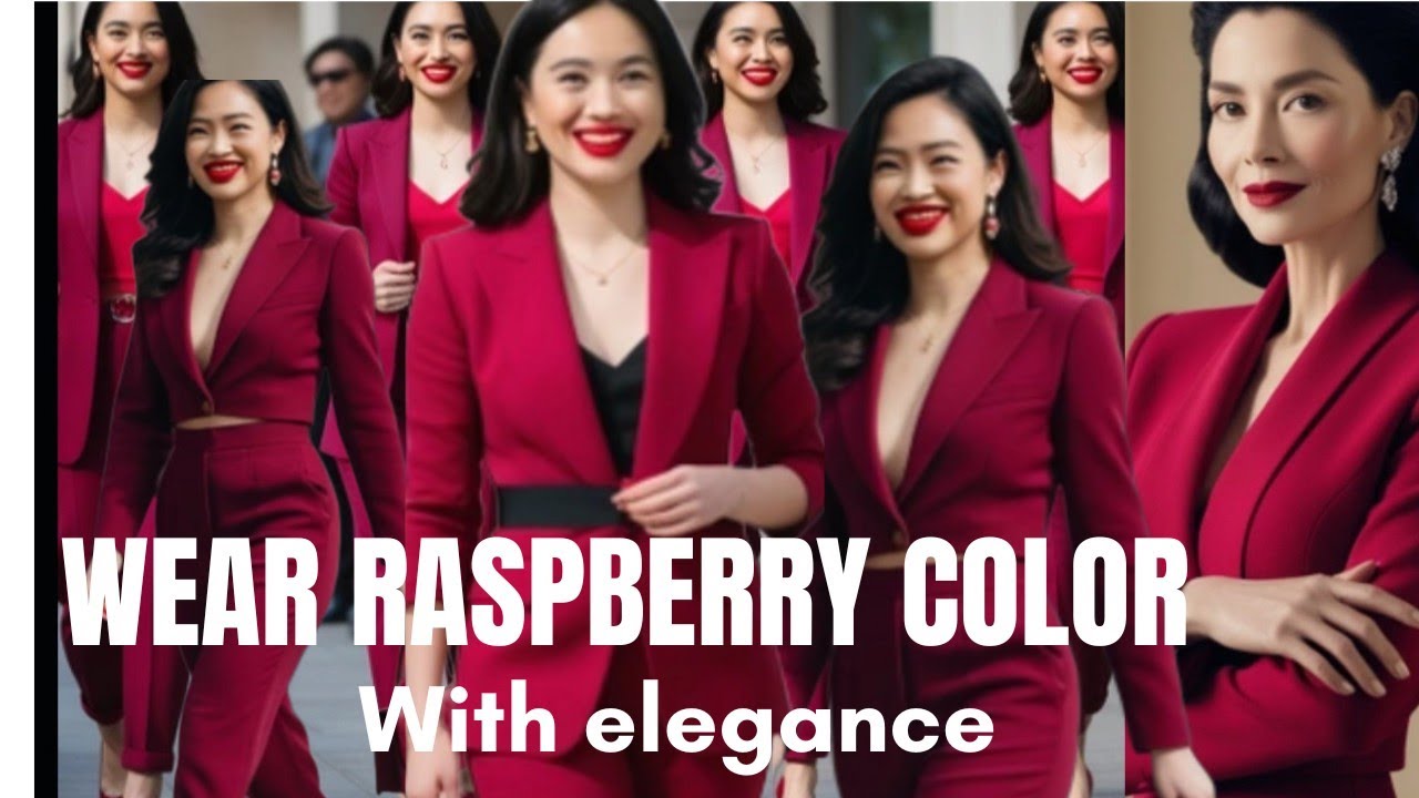 How to perfectly mix and Match Raspberry color for Classy look #outfits ...