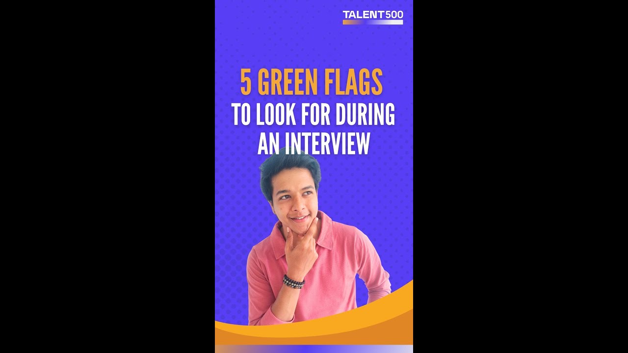 5 Green Flags to Look For During an Interview - YouTube