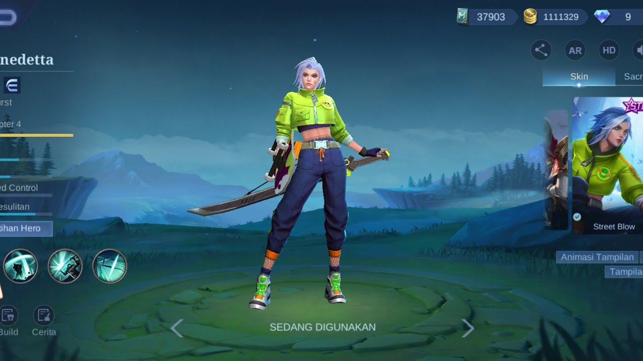 SOLO RANKED HYPER BENEDETTA BUILD TANK EMBLEM DI ULTI SABER GA MATI ...