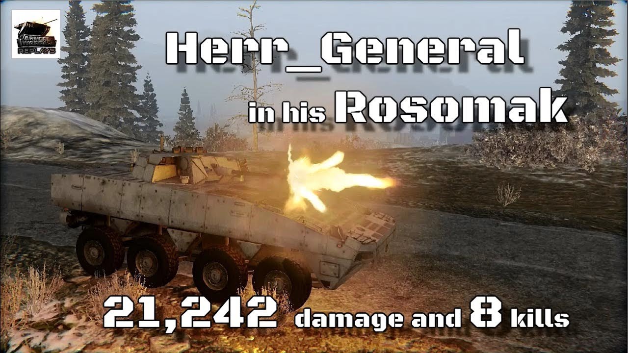 Herr_General in Rosomak @ Armored Warfare Replays - YouTube
