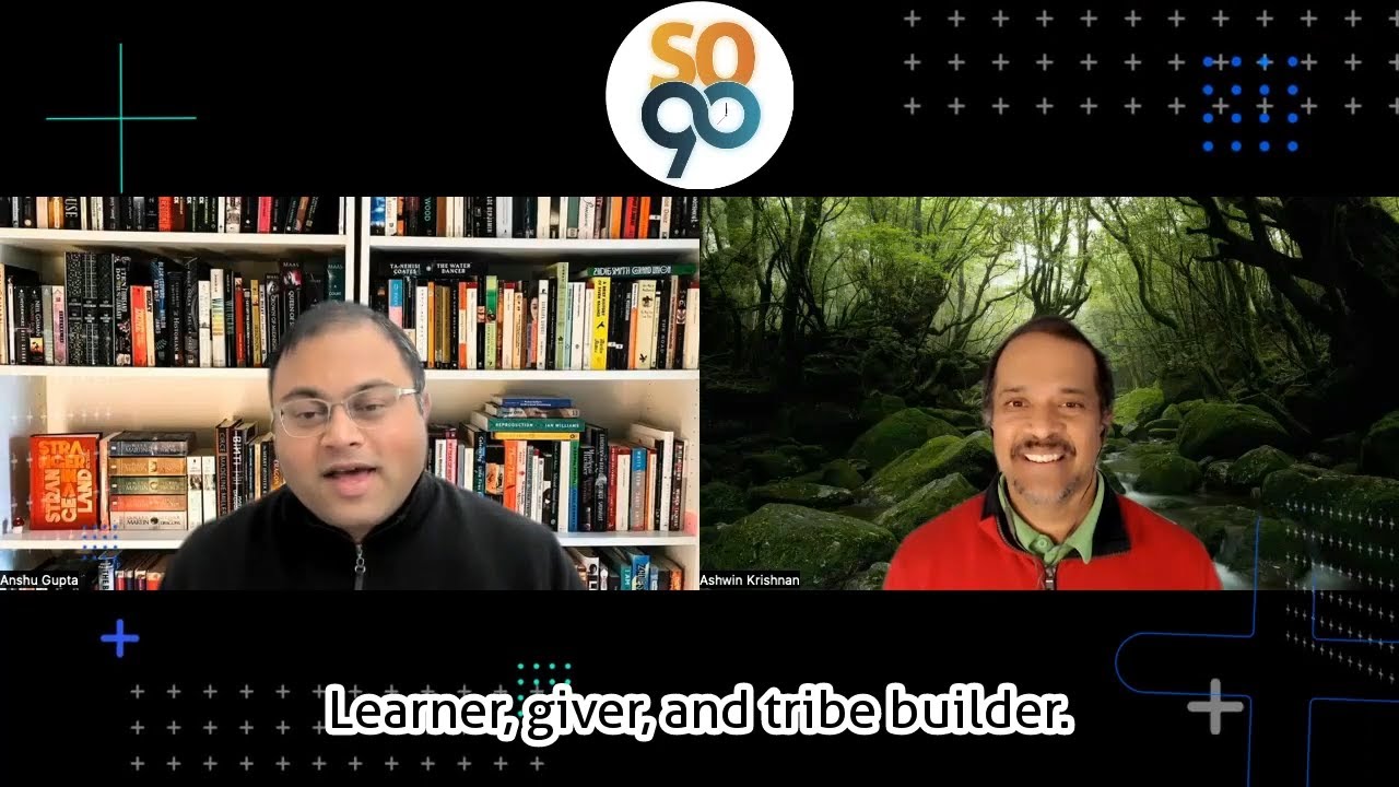 Ashwin Krishnan hosts #StandOutin90Sec with Anshu Gupta - YouTube