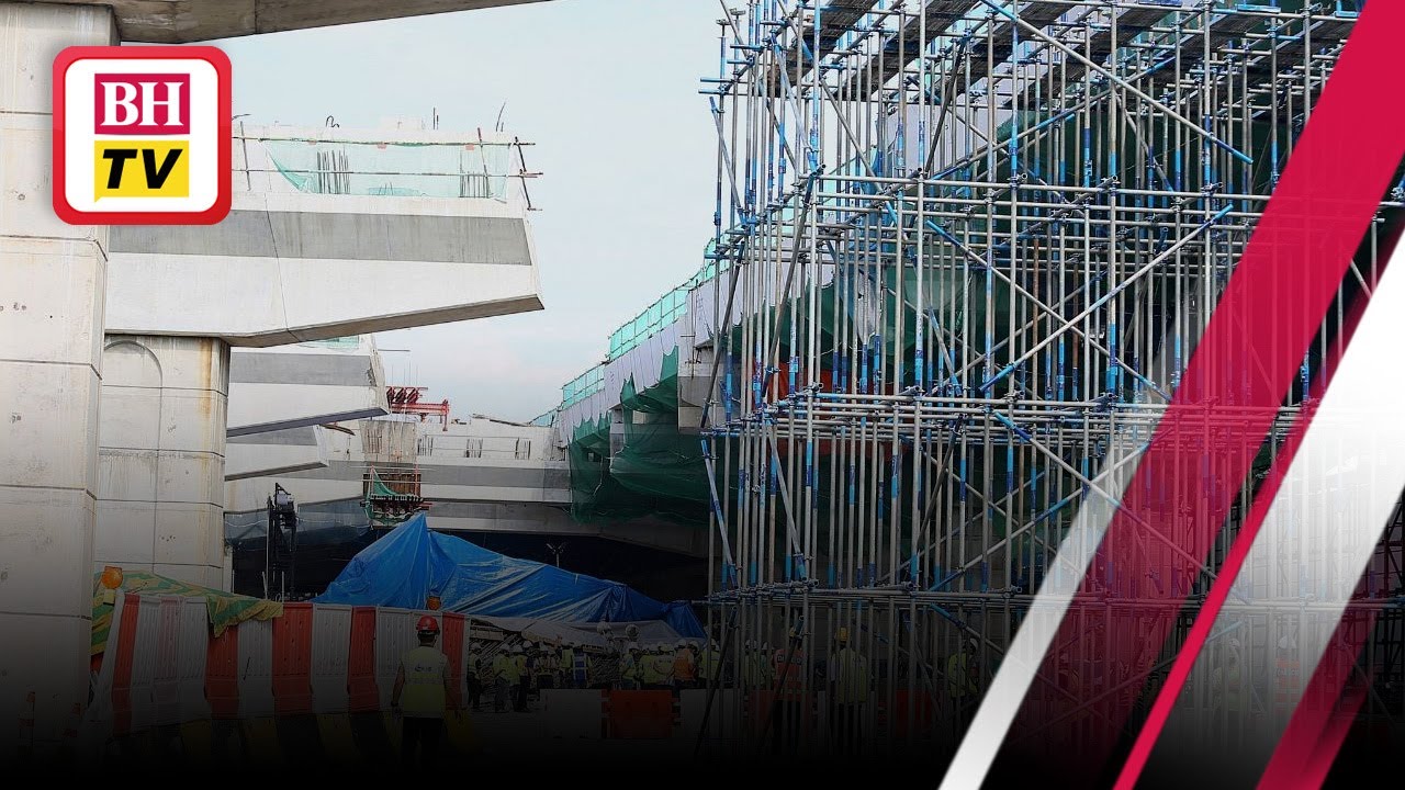 JKKP siasat kes perancah besi lebuh raya DASH runtuh - YouTube