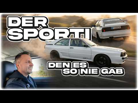 Ein langer Sport quattro mit 2,2l und 10V Motor? - Das Auto dass es von Audi so nie gab. #replica