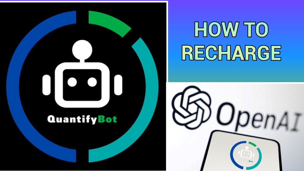 Quantify Bot, How to recharge . - YouTube