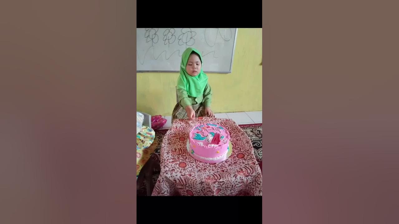 Aqilla ulang tahun ke 4 - YouTube