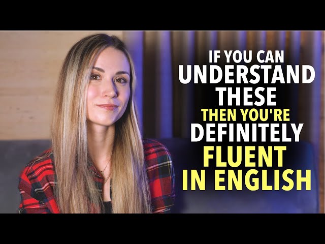 Jokes - See How Fluent Your English…: English ESL video lessons