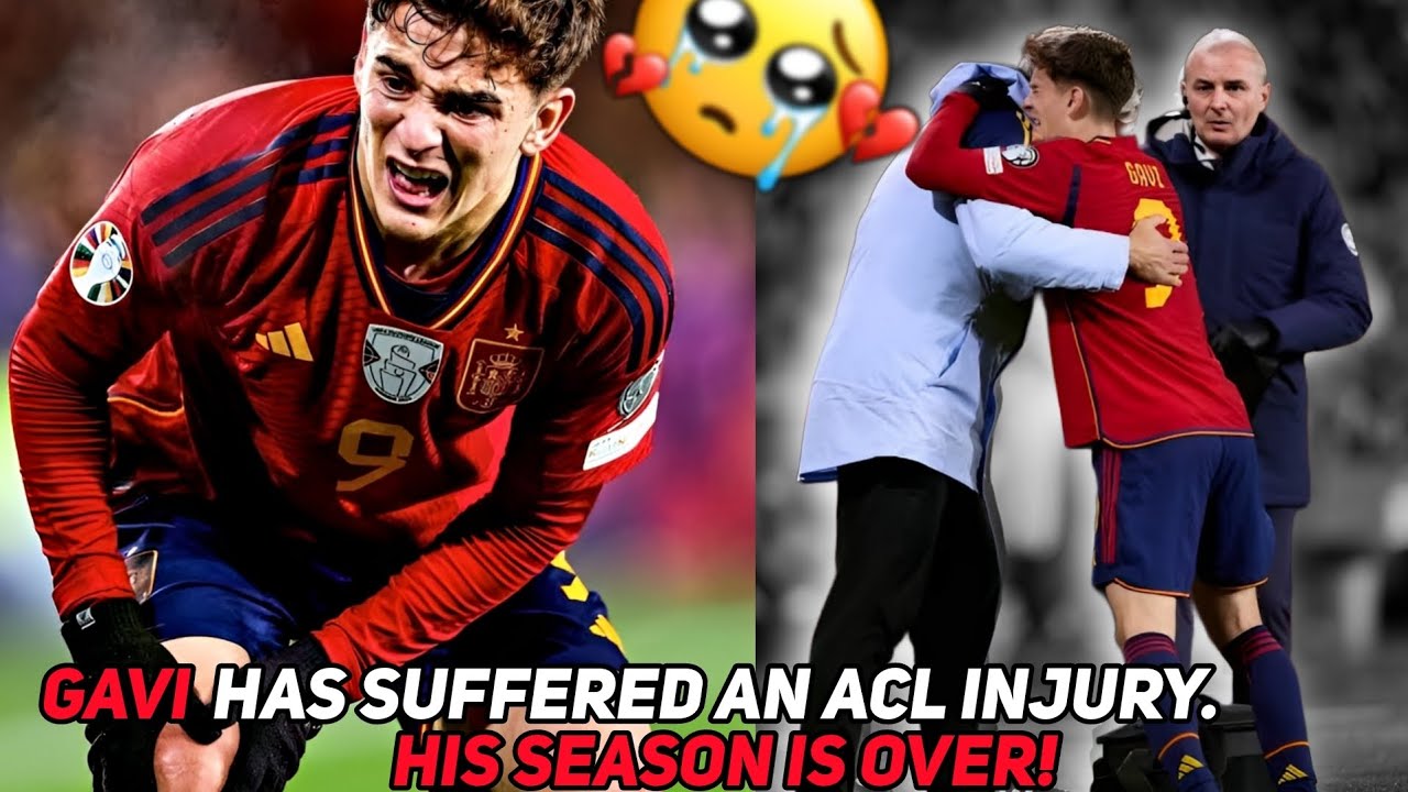 Gavi's Season-Ending ACL Injury: A Devastating Blow" - YouTube