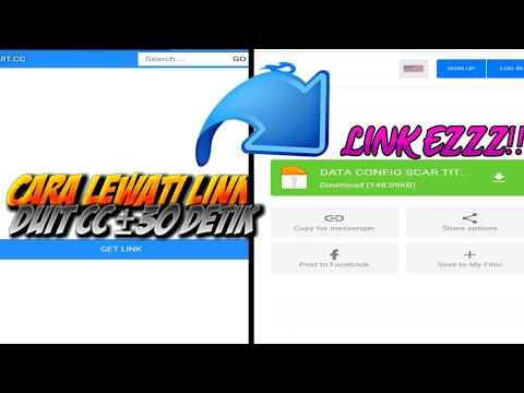 TUTORIAL LEWATI LINK DUIT.CC 30 DETIK SELESAI - PANGDIMO GAMING