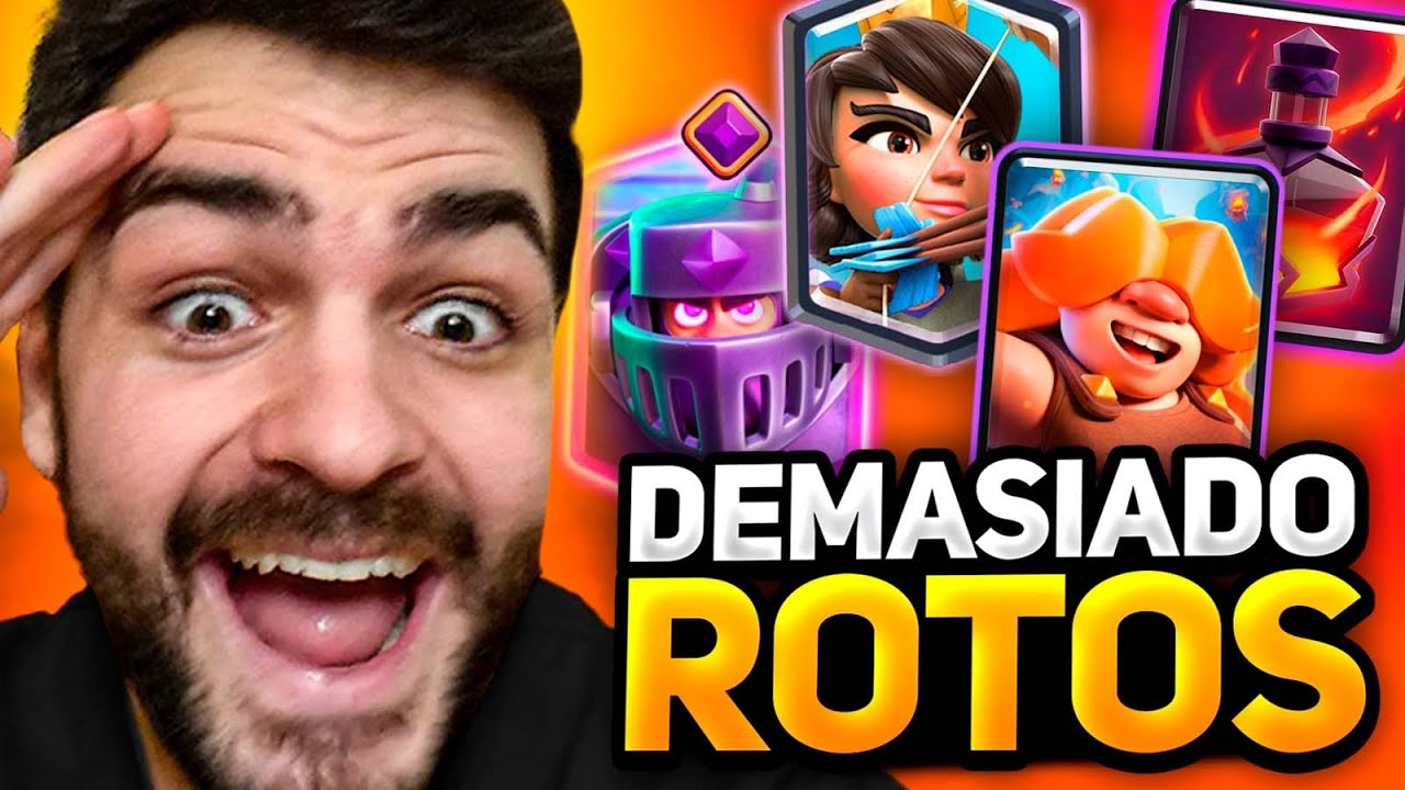 LOS 5 MEJORES MAZOS para el Nuevo META de Clash Royale - YouTube