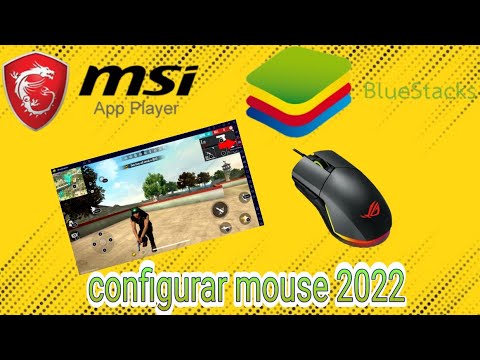 configurar el mouse en emulador 2022 de app player msi y bluestacks ...