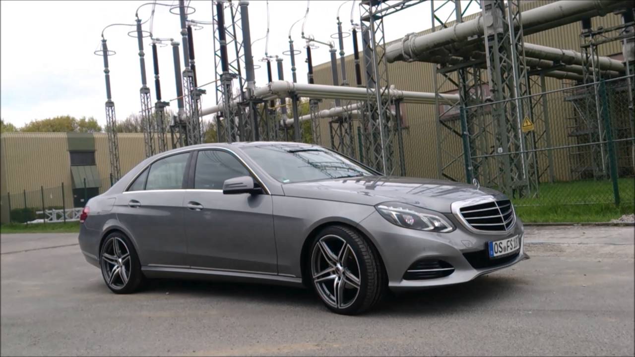 Mercedes W212 MOPF *CAR PORN* - YouTube