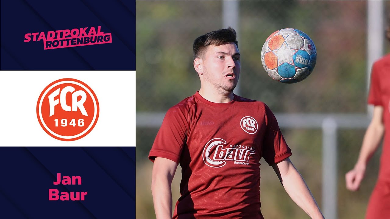 Stadtpokal Rottenburg Vorbericht: Jan Baur (FC Rottenburg) im Interview ...