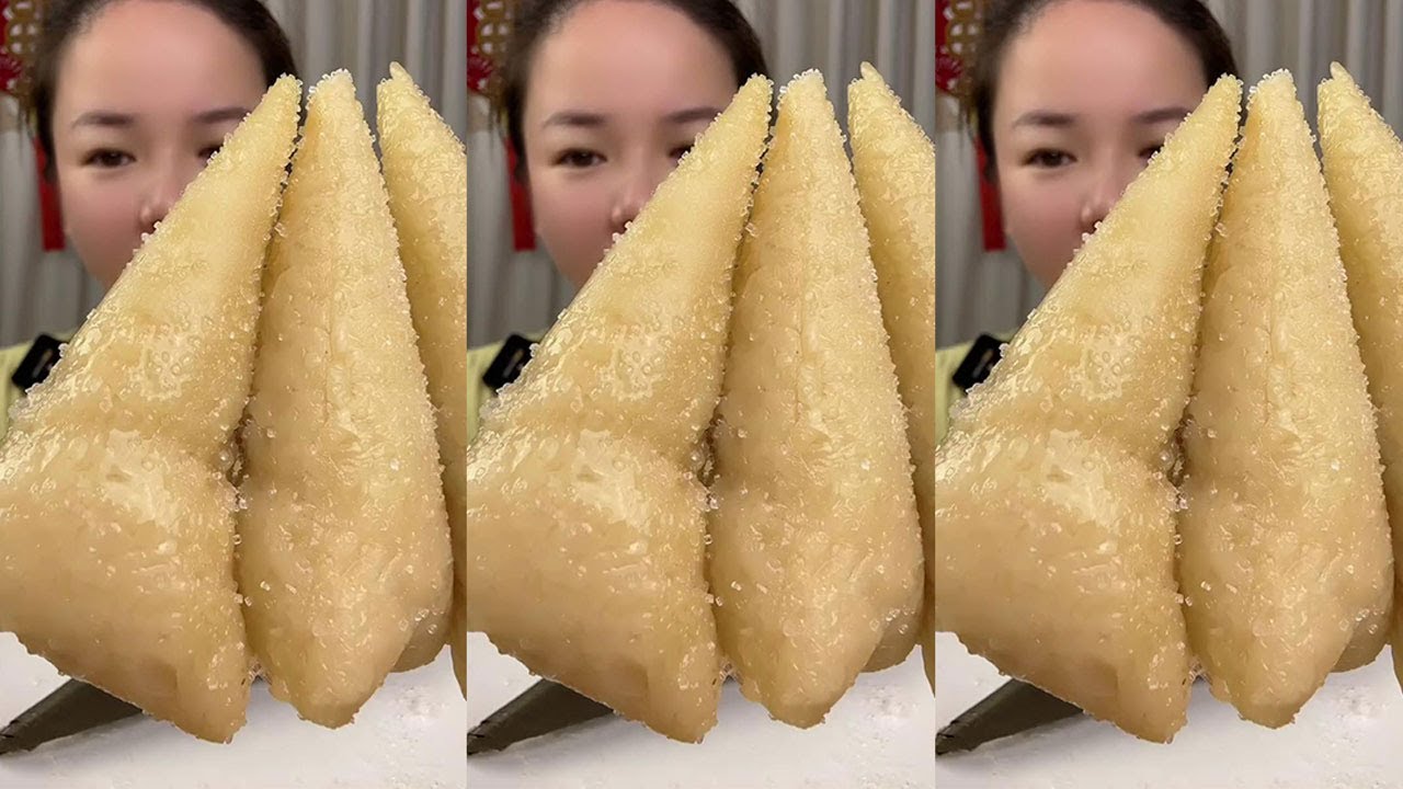 Glutinous Rice Dumplings，Asmr Mukbang Eating Show - YouTube