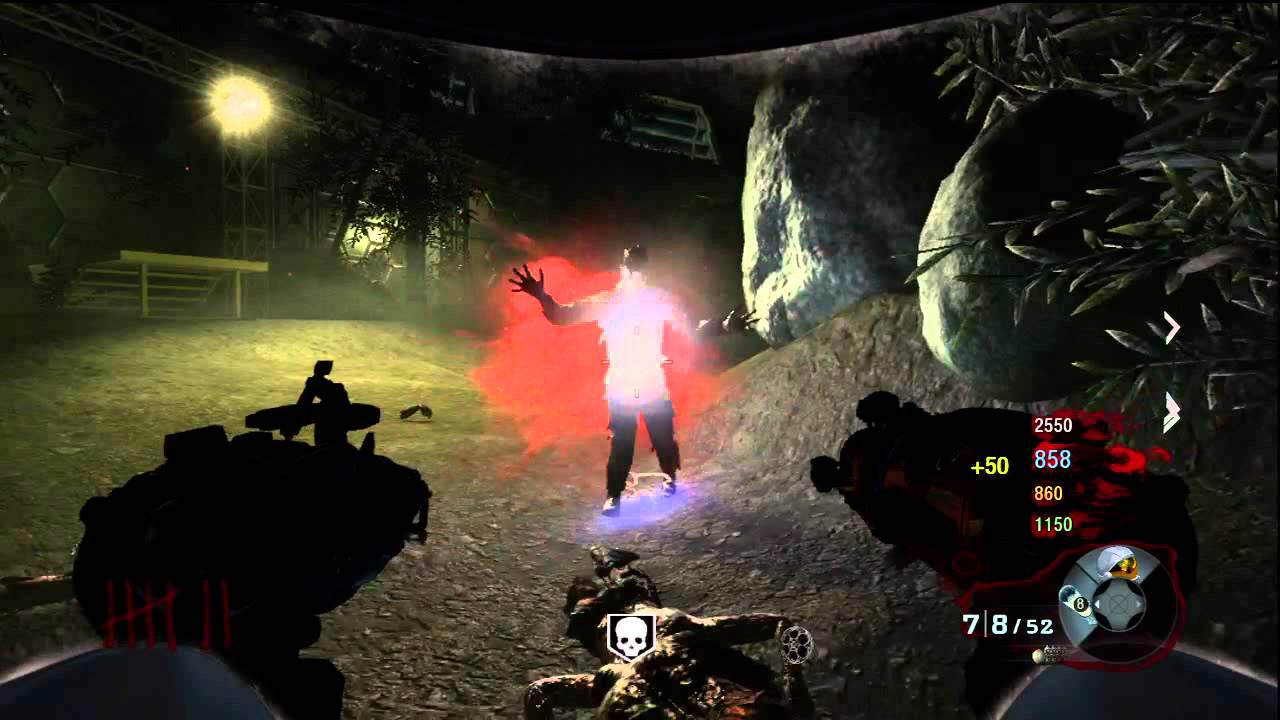 COD Black Ops Map Pack 4 Moon Wave Gun & Zap Gun Gameplay - YouTube