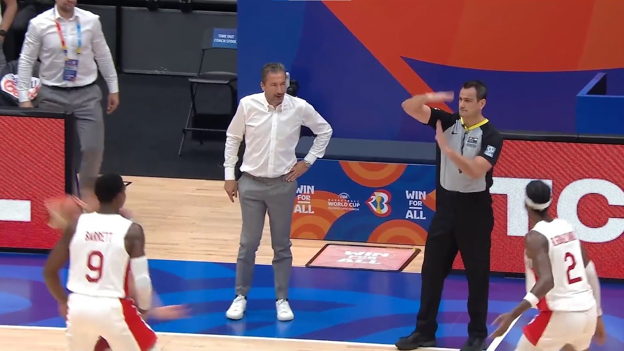 Technical Foul - COACH - FIBA World Cup 2023 - YouTube