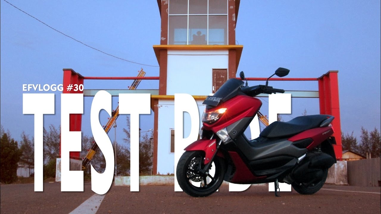 Test Ride YAMAHA NMax ABS 2017 - YouTube