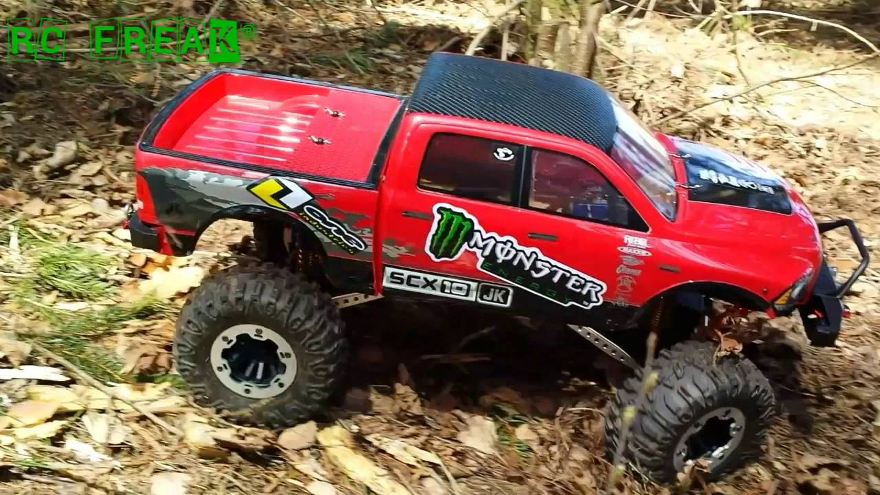 axial scx10 rc adventure - YouTube