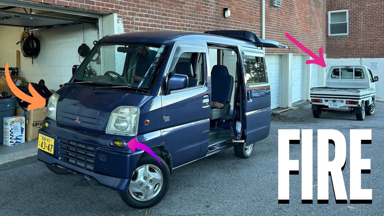 Mitsubishi Townbox Build Day 1! LEDs, ATOTO Radio & MORE - YouTube