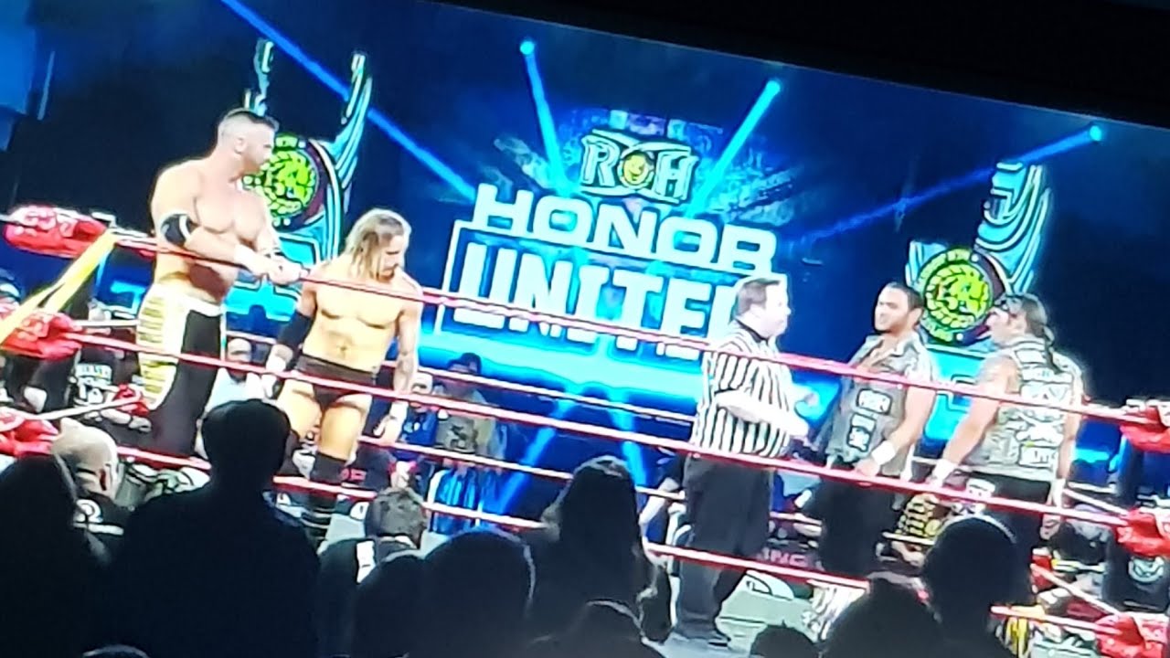ROH Honor United tour Edinburgh Scotland 24/5/18 - YouTube